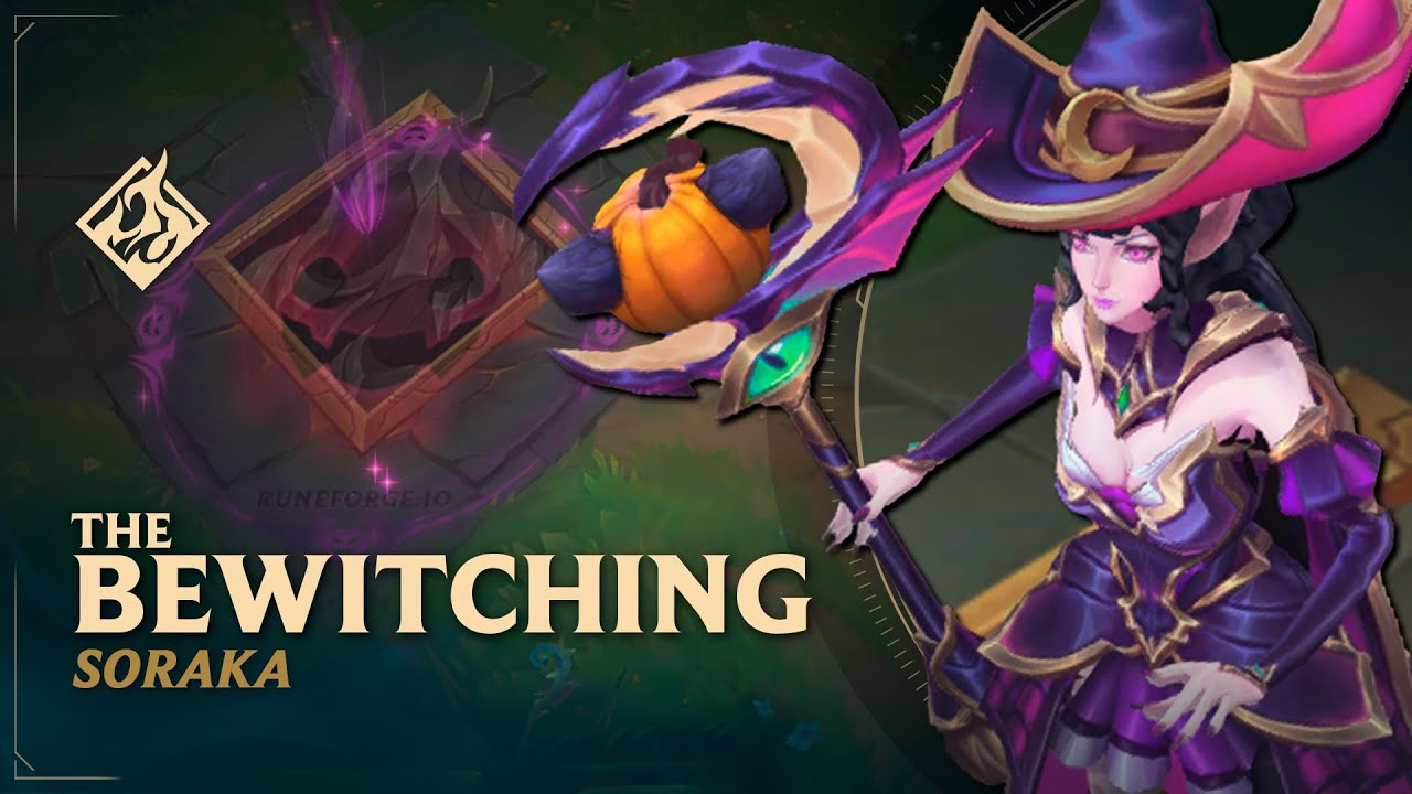 Bewitching Soraka 🧙‍♀️ Halloween Edition 🧙‍♀️ RuneForge—LoL Custom ...