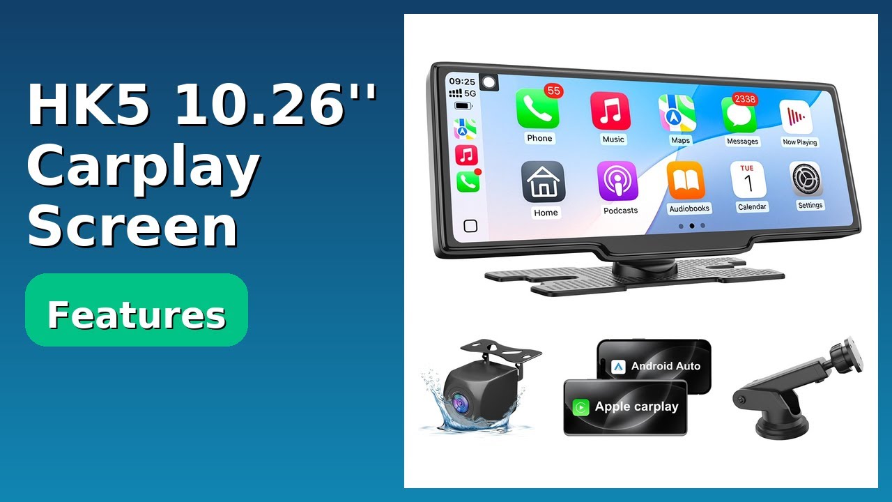 REVIEW (2026): HK5 10.26'' Carplay Screen. ESSENTIAL details. - YouTube