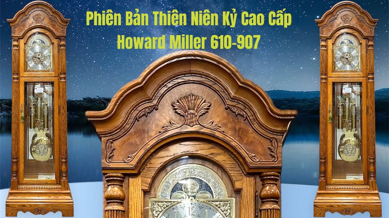 Đồng hồ Mỹ Cao Cấp:Phiên Bản Thiên Niên Kỷ Howard Miller 610-907,ngắt ...