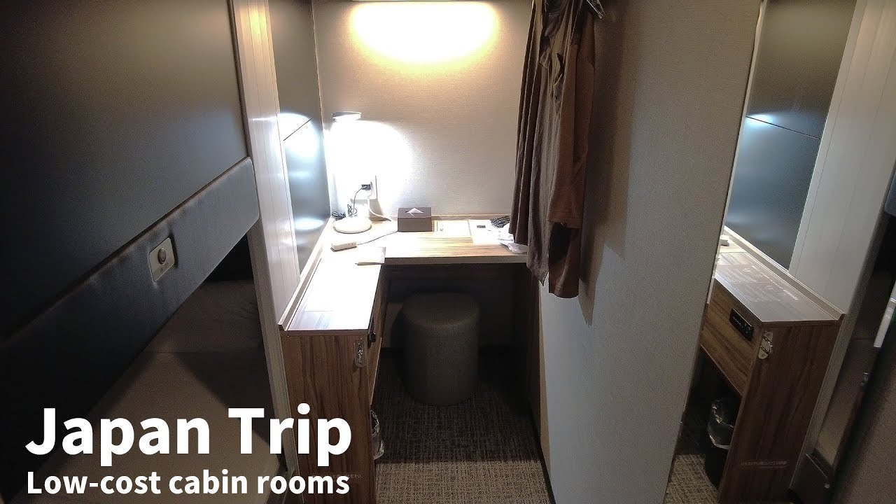 Staying at Japan's Private Cabin Room Capsule Hotel | Dormy Inn ...