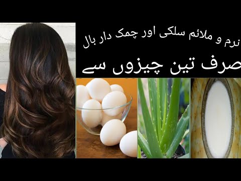 How to get Shiny, Silky Hair at Home | Hair Treatment Tips | Baal Silky ...