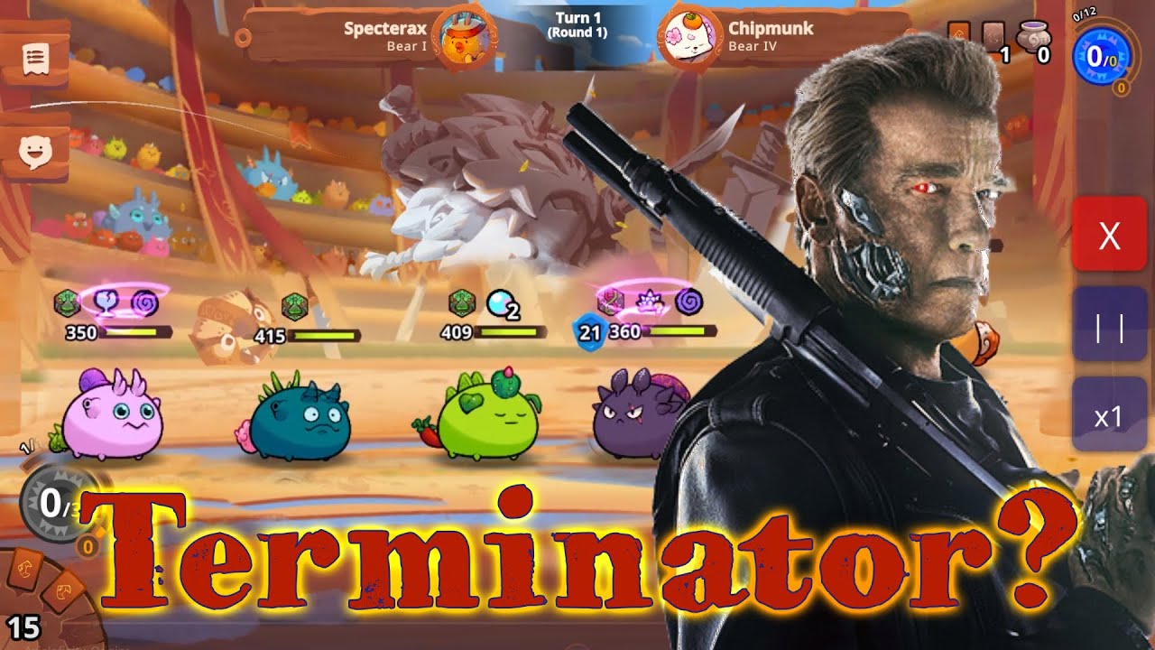 Pros and Cons of a Terminator in Axie Infinity Origins? P.O.TV: (Replay ...
