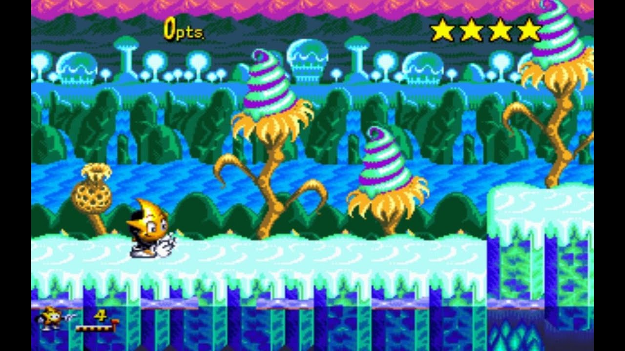 Ristar (Sega Genesis) - Planet Freon Stage 2 Music - YouTube