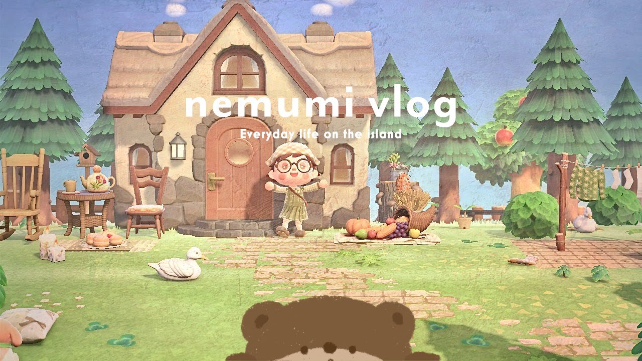 «島紹介» ⛺癒される島散歩🌱 | healing | animal crossing slow life VLOG#08. 【あつ森 ...