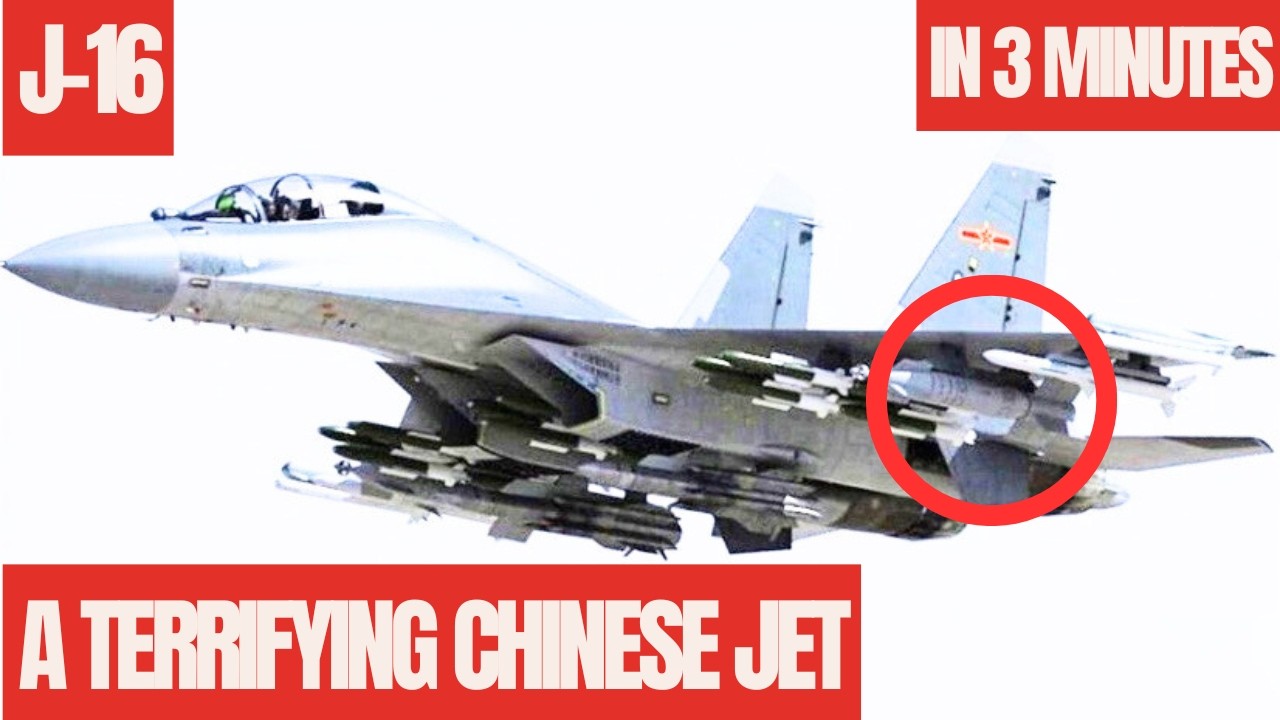 J-16 A Terrifying Chinese Jet IN 3 MINUTES - YouTube