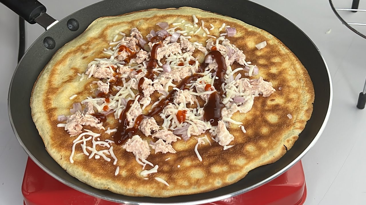 Crêpes salées au thon recette de crêpes salées facile - YouTube