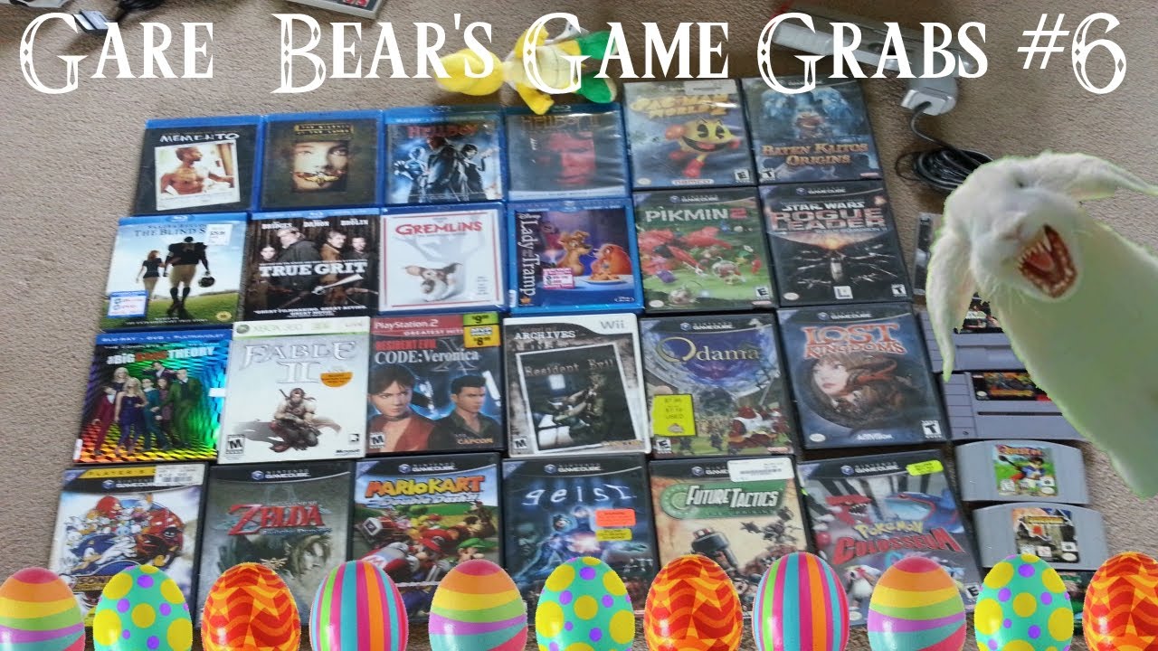 Gare Bear's Video Game Grabs #6 - Damn Easter Bunny! - YouTube