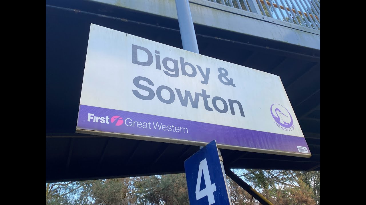 Trains At Digby & Sowton - YouTube