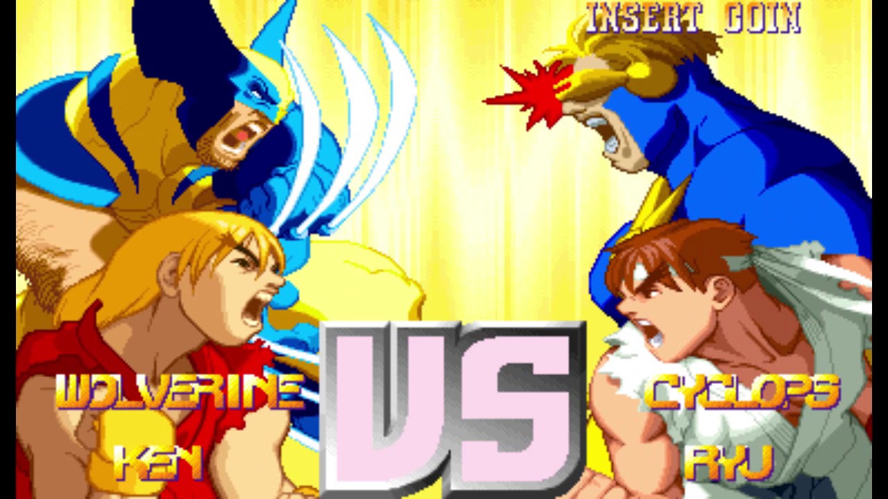 X-Men vs Street Fighter ( Arcade ) - Wolverine / Ken Playthrough ( June ...