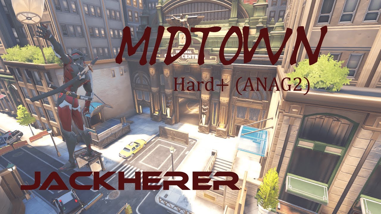 OW2 Genji parkour Midtown hard+ (WZJ79) WR 103.66 by Jackherer - YouTube