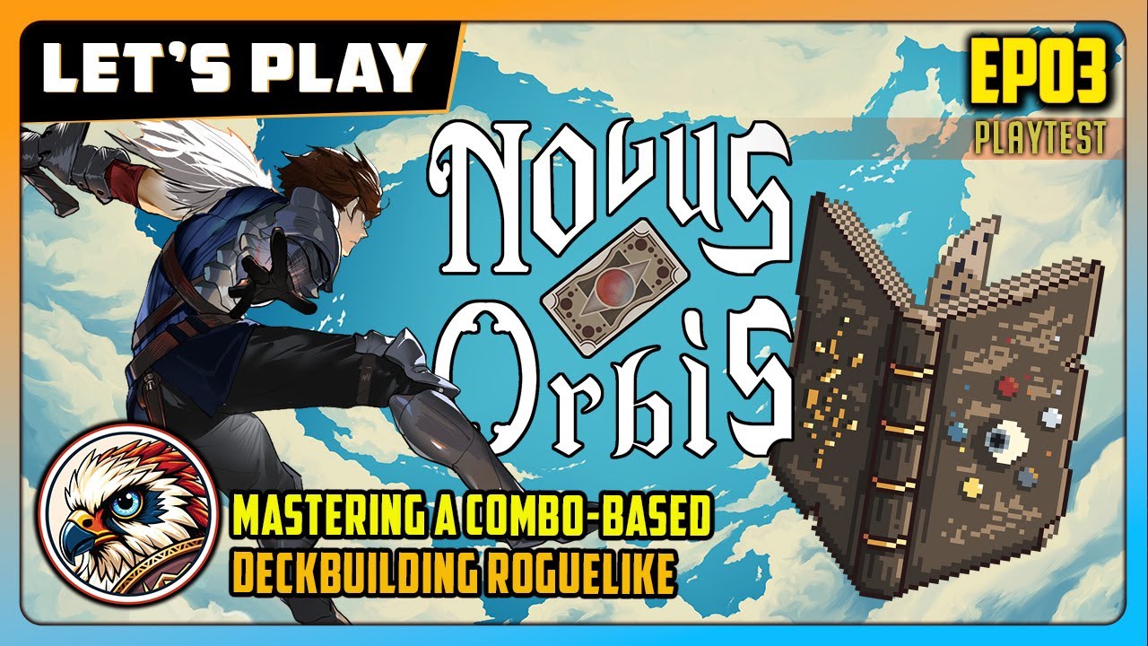 Novus Orbis | EP03 | Let's Play | Gameplay | A Cool Combo-Based Deckbuilding Roguelike - YouTube