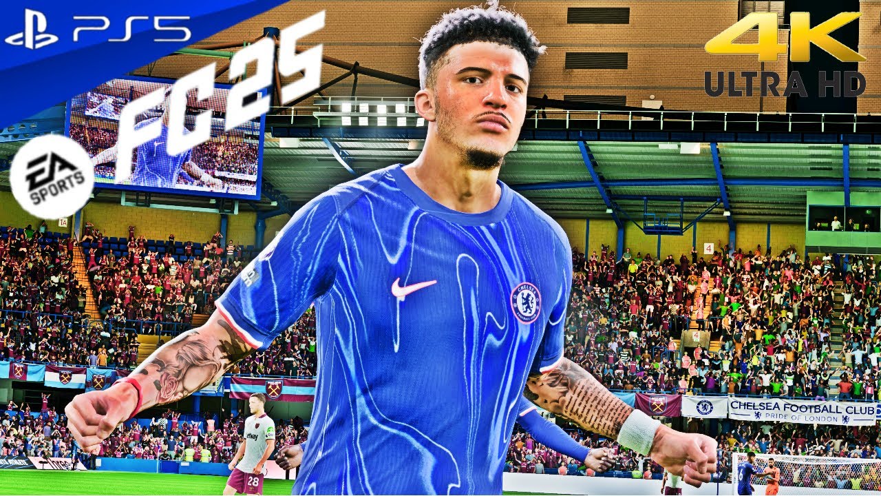EA SPORTS FC 25 | Chelsea vs West Ham | Premier League 24/25 | 4K - YouTube