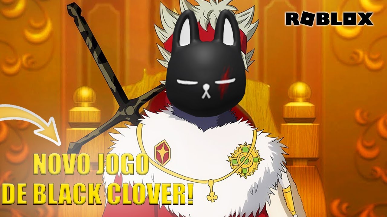 ESSE NOVO JOGO DE BLACK CLOVER DO ROBLOX FINALMENTE LANÇOU!! - PROJECT ...