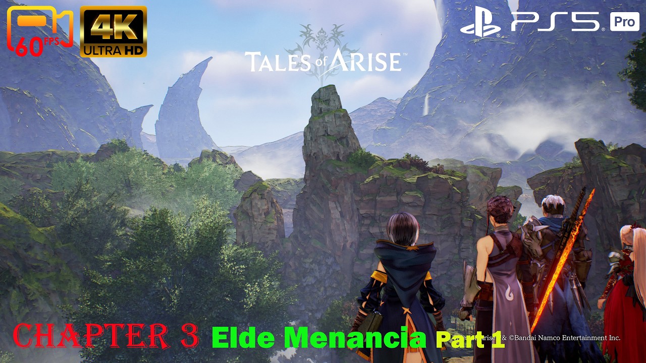 Chapter 3: Elde Menancia Part 1 - Tales of Arise - PS5 Pro 4K60P - YouTube