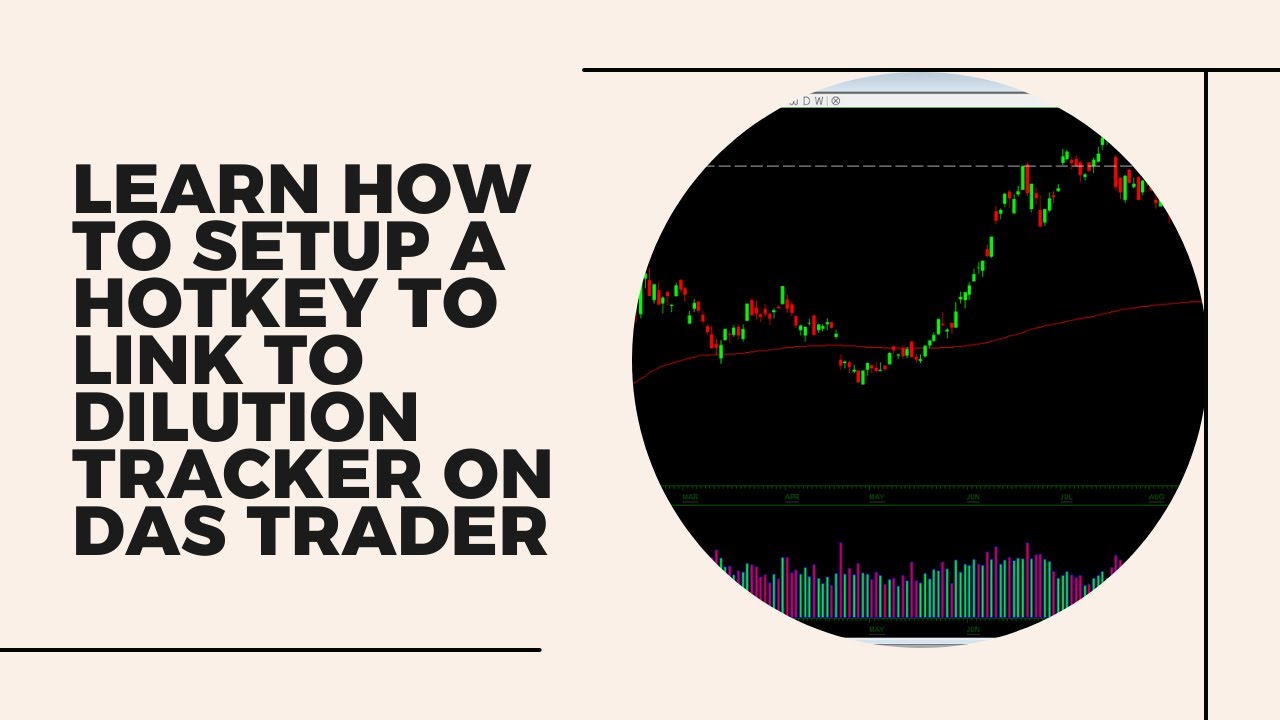 How to Setup A Hotkey in DasTrader to open up Dilution Tracker in 1 minute. - YouTube