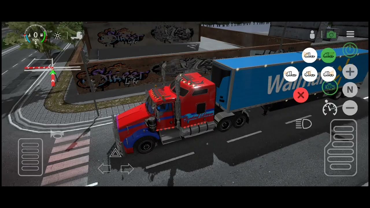 Driving For Walmart: From Rosenheim - Vorderiss South | KenWorth | UTS ...