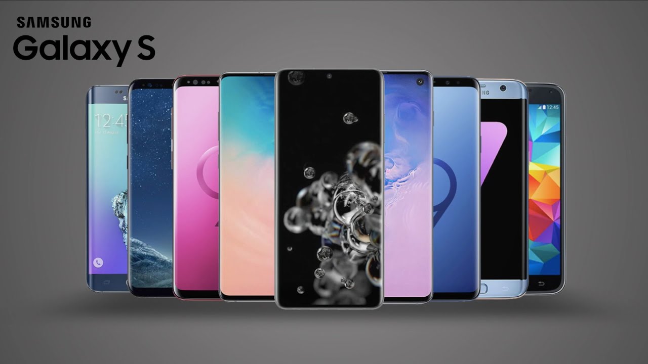 The Evolution of Samsung Galaxy S - YouTube