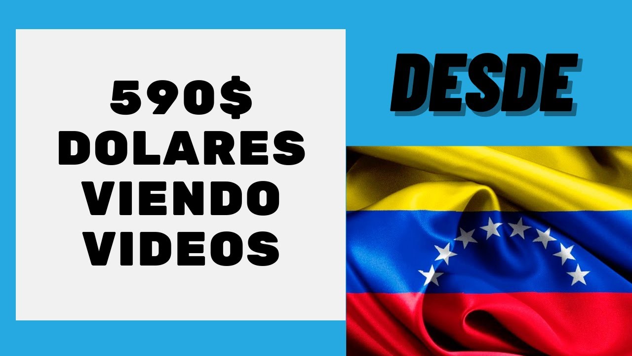 💰 GANA DINERO VIENDO VIDEOS DESDE VENEZUELA **RETIRO 590$ EN 2 MESES ...