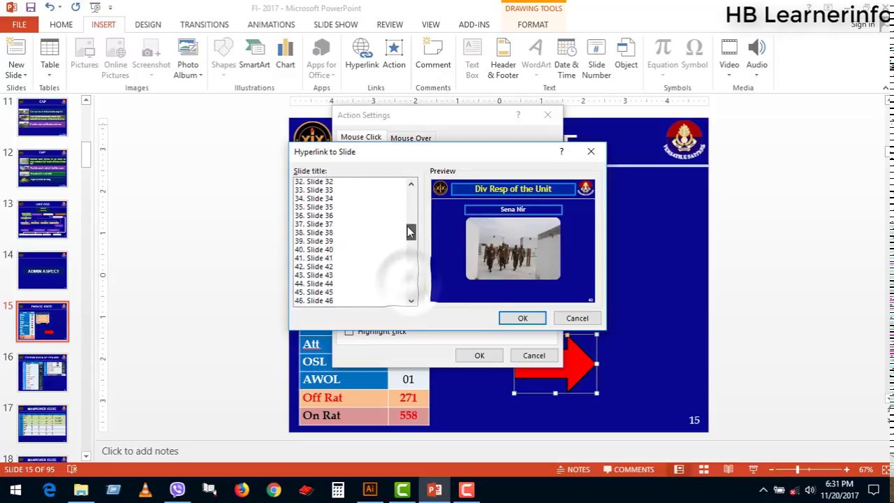 How To Use Action Link Button In MS PowerPoint 2013 YouTube How To Use Action Link Button In MS PowerPoint 2013 YouTube