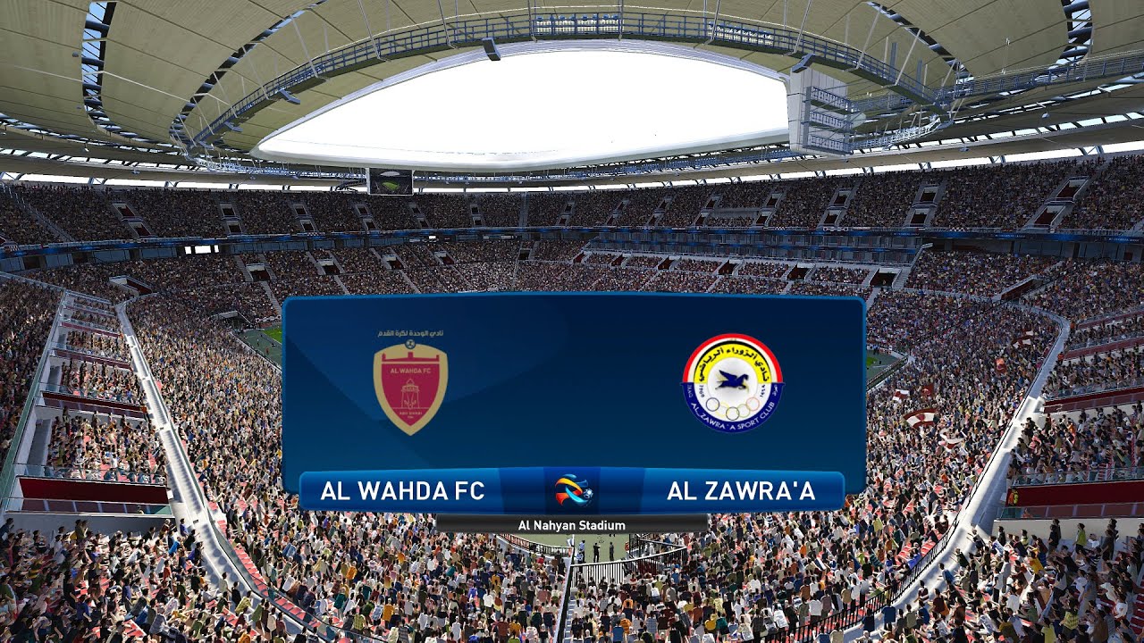 Al Wahda - Al Zawra'a | AFC Champions League 2021 | PES Fantasy - YouTube