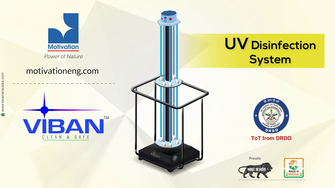 Press Release in Divya Bhaskar - Viban - UV Disinfection System - YouTube