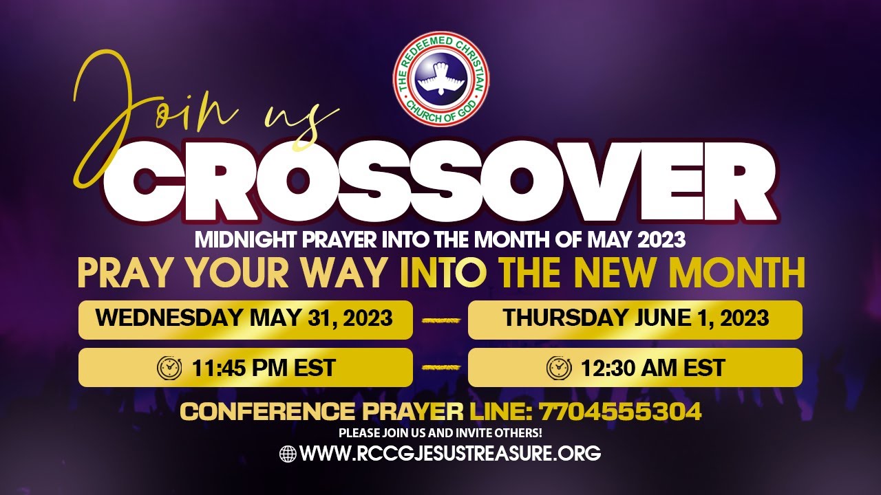 Crossover Midnight Prayer Audio Recording | May 31, 2023 - YouTube