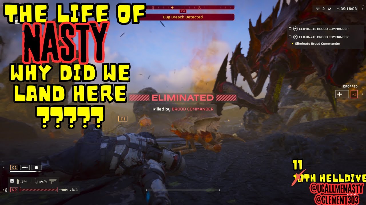 11th Hell dive Why did we land here???? - YouTube