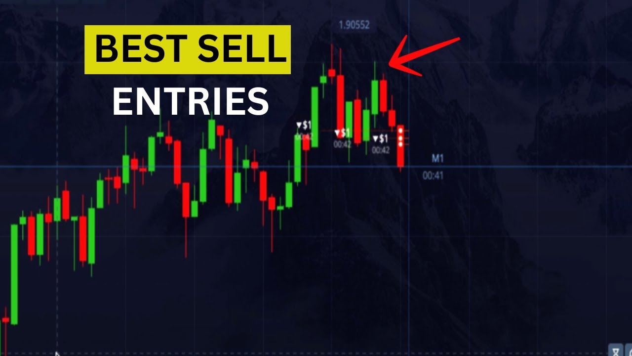 Best SELL ENTRIES in Pocket Option - YouTube