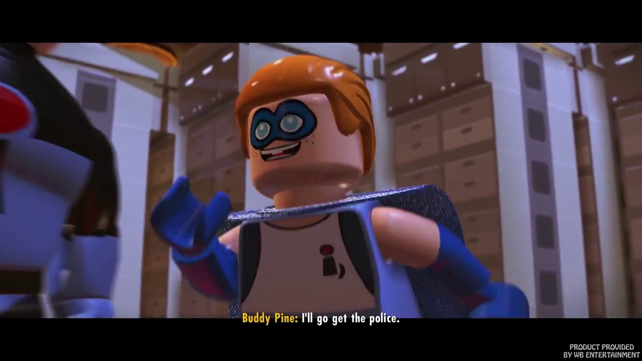 Lego the incredibles buddy pine and bob parr at work bomb voyage Jacob ...