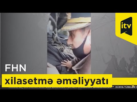 FHN xilasetmə əməliyyatı görüntülərini yayıb