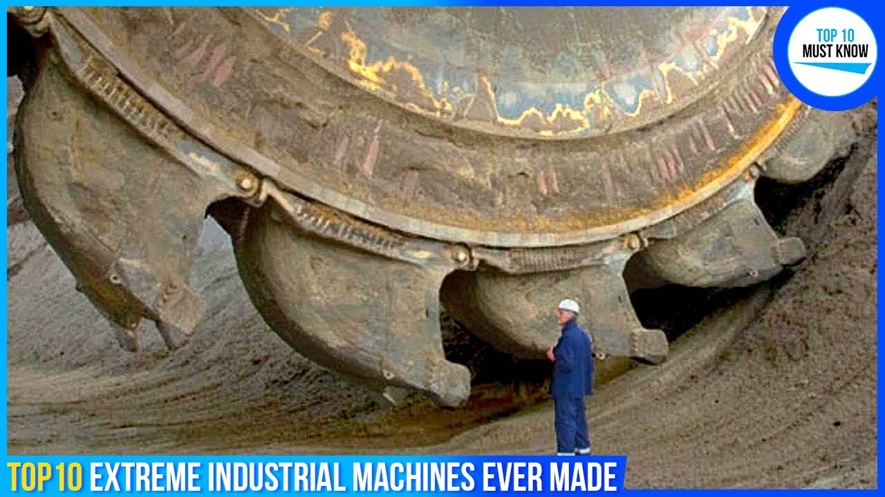 Top 10 Extreme Industrial Machines Ever Made - YouTube