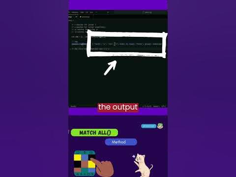 Javascript String matchAll() (With Examples) || #javascript #ytshorts #shortsfeed #shorts - YouTube