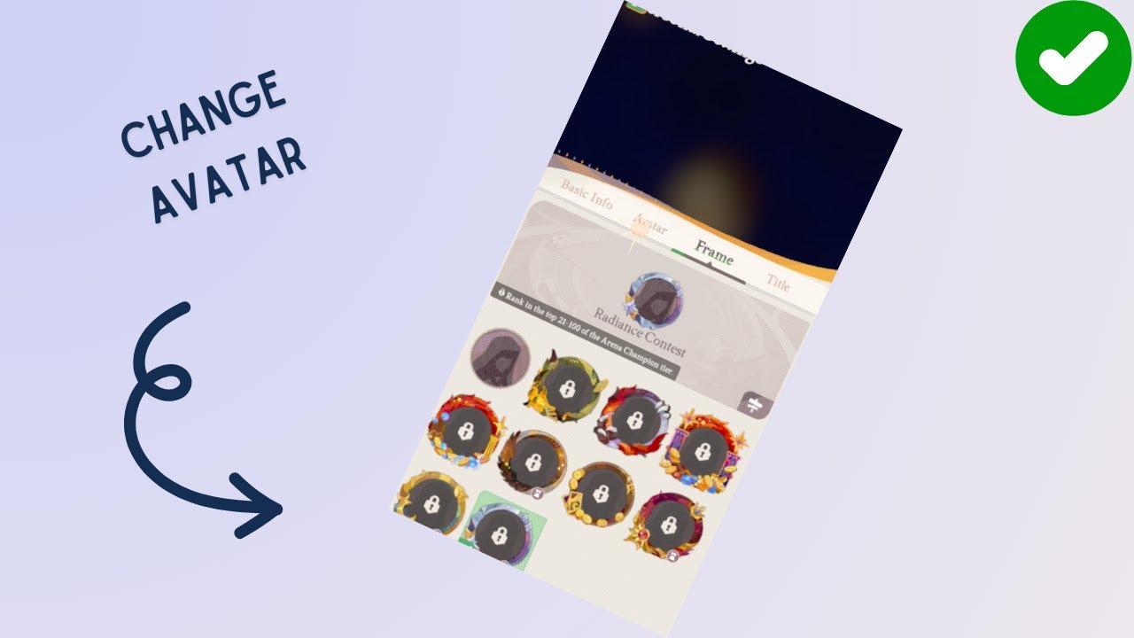 How to change Avatar and Avatar frame in AFK Journey - YouTube