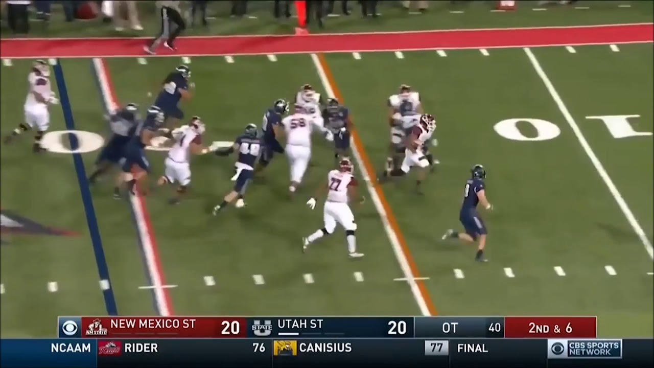 Jack Nixon Calls Larry Rose III Walk Off Arizona Bowl Touchdown - YouTube