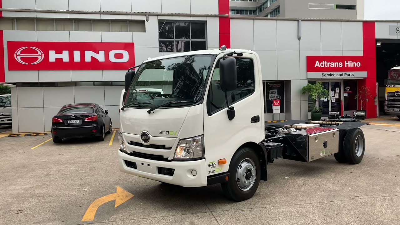 Hino Truck Sydney Australia - Hino 300 Series - SEA Electric 100% ...