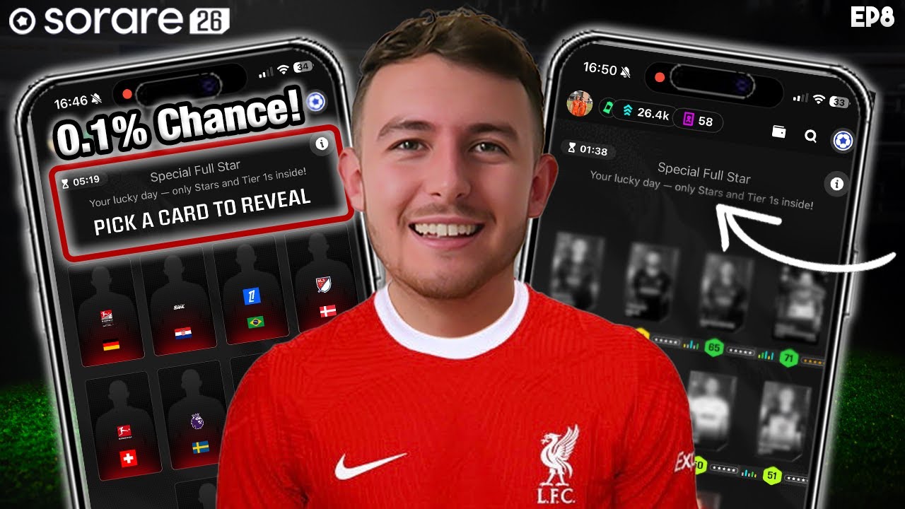 INSANE 1/1000 Craft 🤯 My Sorare 26 Journey EP8 - YouTube