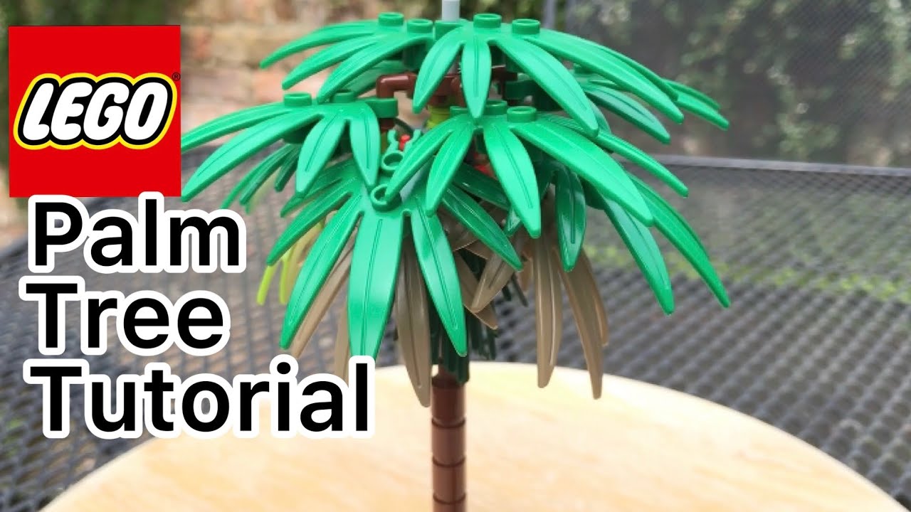 LEGO Palm Tree MOC Tutorial - YouTube