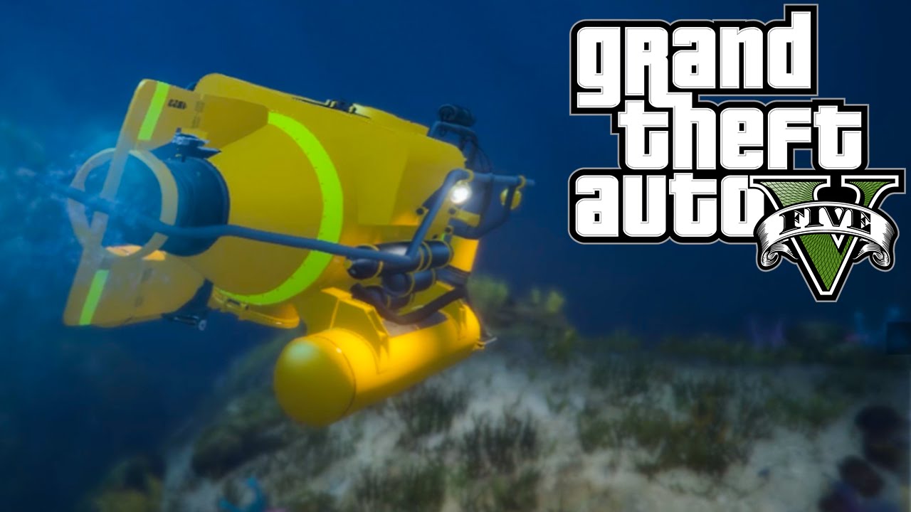 GTA 5 PC Mod | Deep Sea Travel | To The Bottom Of The Map - YouTube