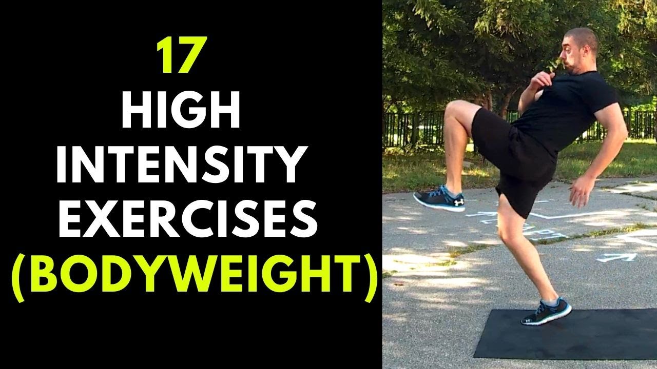 17 Bodyweight High Intensity Exercises (Unconventional Moves) - YouTube