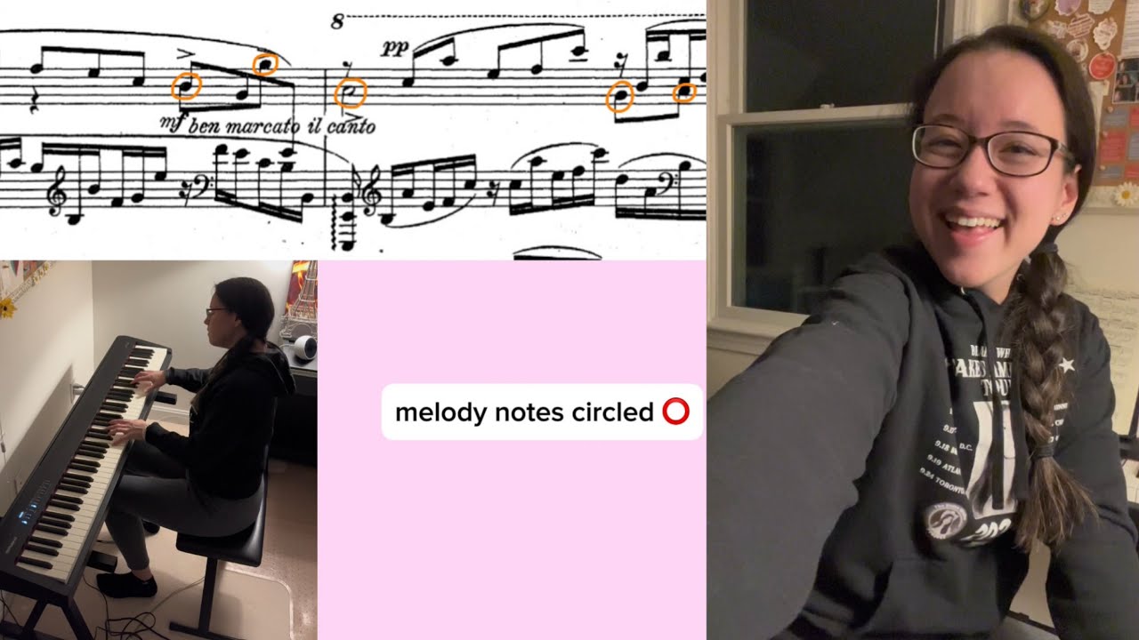 mini piano lesson: hidden melodies! - YouTube