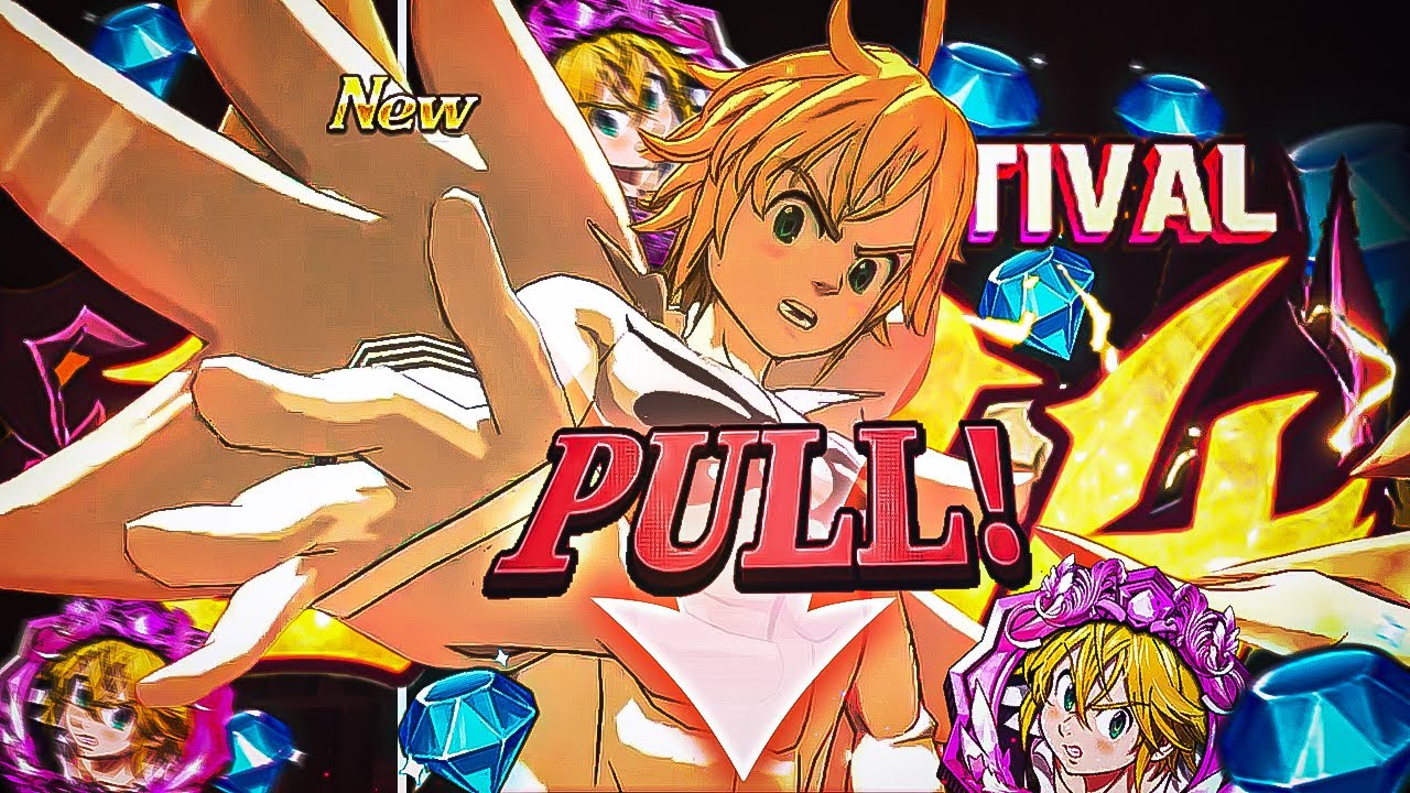+3600 GEMS! NEW GODLY SUMMON ANIMATION! DEMON KING MELIODAS SUMMONS ...