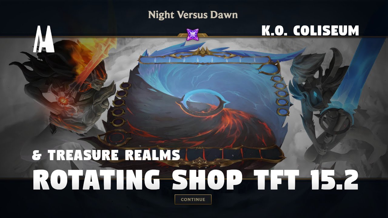 TREASURE REALMS & ROTATING SHOP TFT 15.2 - YouTube