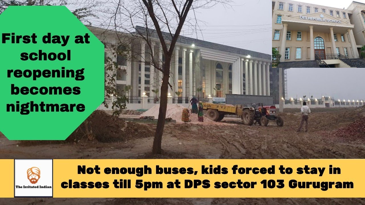 Shame on DPS Sec-103 Gurgaon Not enough buses, kids forced to stay in ...
