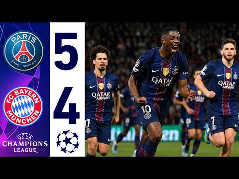 PSG vs Bayern Munich 5-4 Highlights | All Goals & Extended Highlights | Champions League 2026