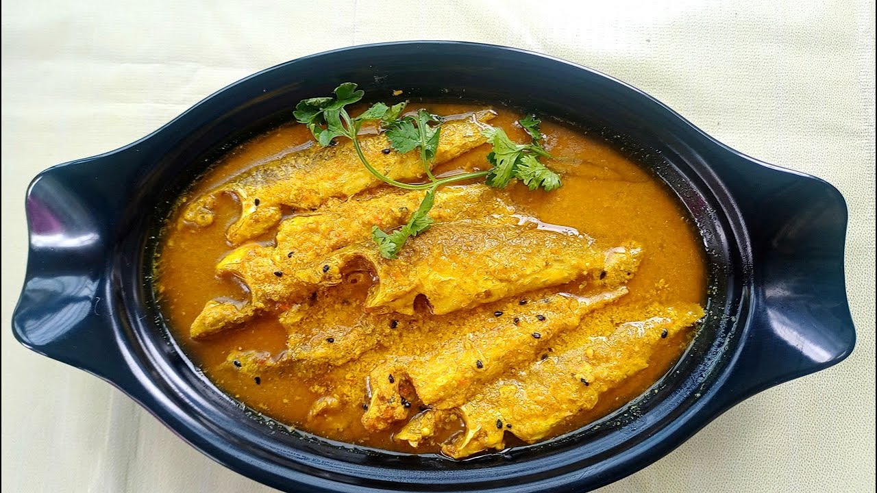 BATA FISH WITH MUSTARD SEED CURRY RECIPE II BATA FISH RECIPE//FISH ...