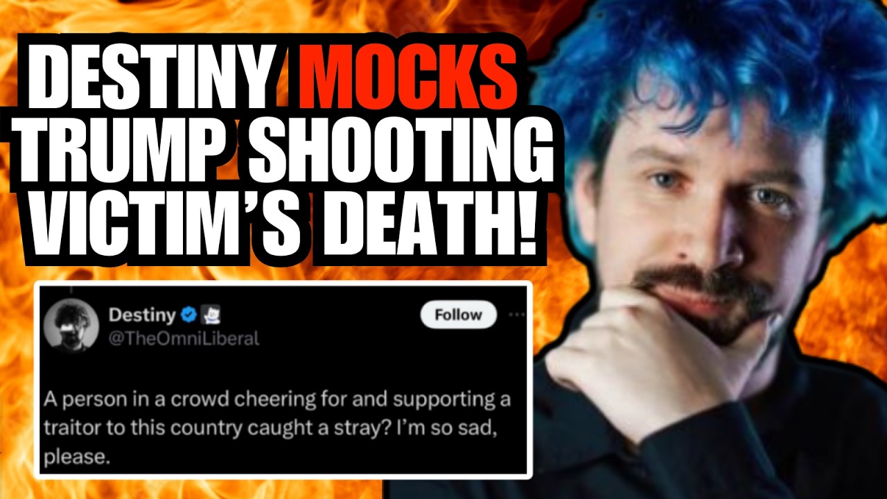 Destiny MOCKS Heroic Firefighter's Death at Trump Rally - BAN HIM NOW ...