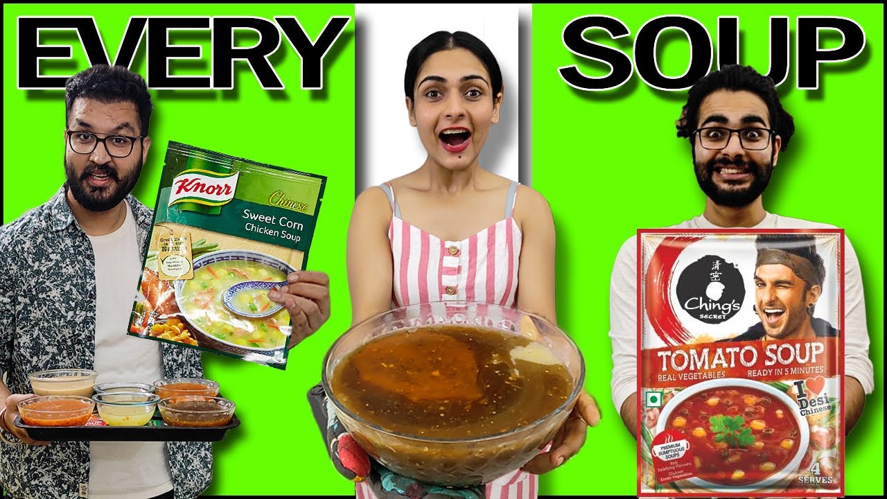 We Tried Every Soup 😱 || Must Watch Before You Even Think Of Trying Any ...