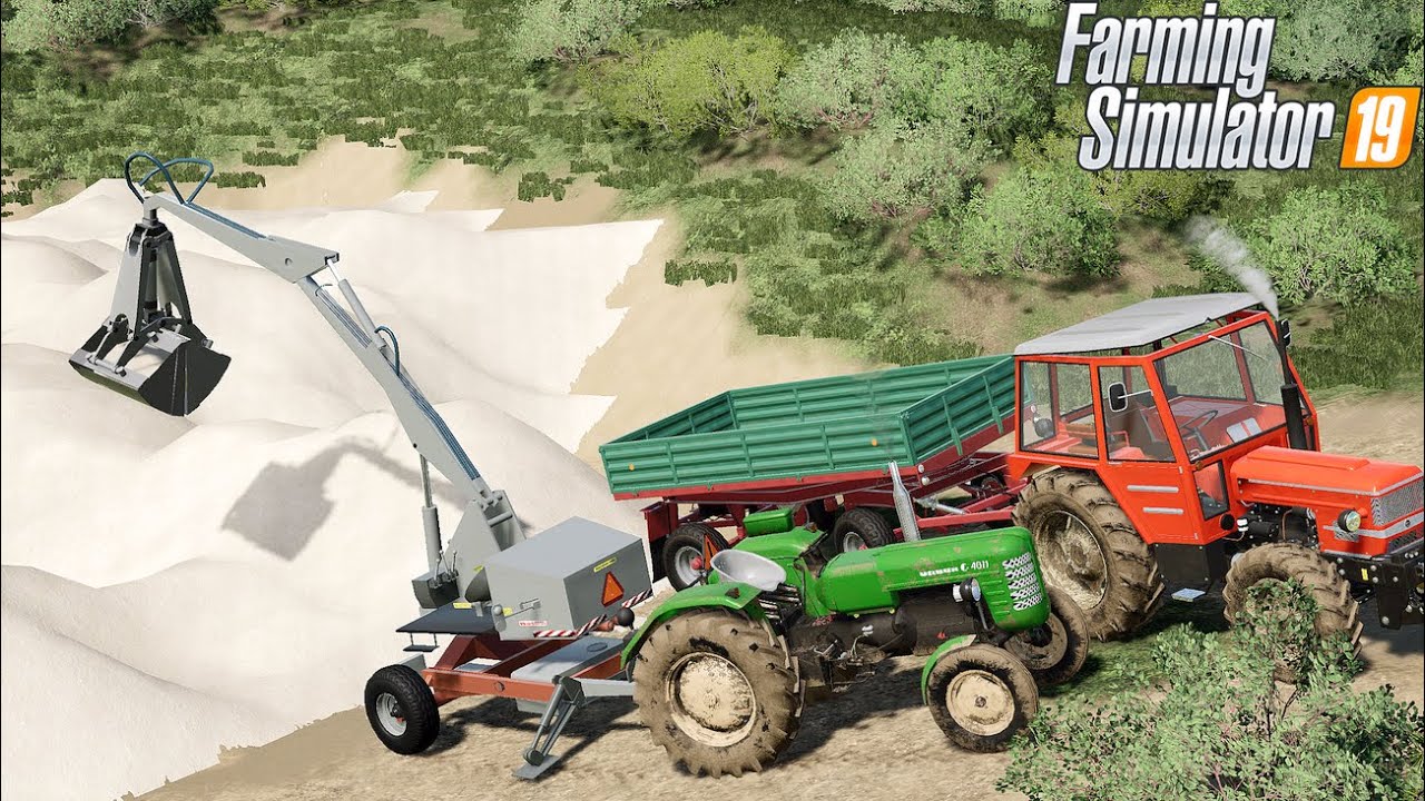 FS 19 | OLD FARM | Timelapse #37. Digging gravel - YouTube