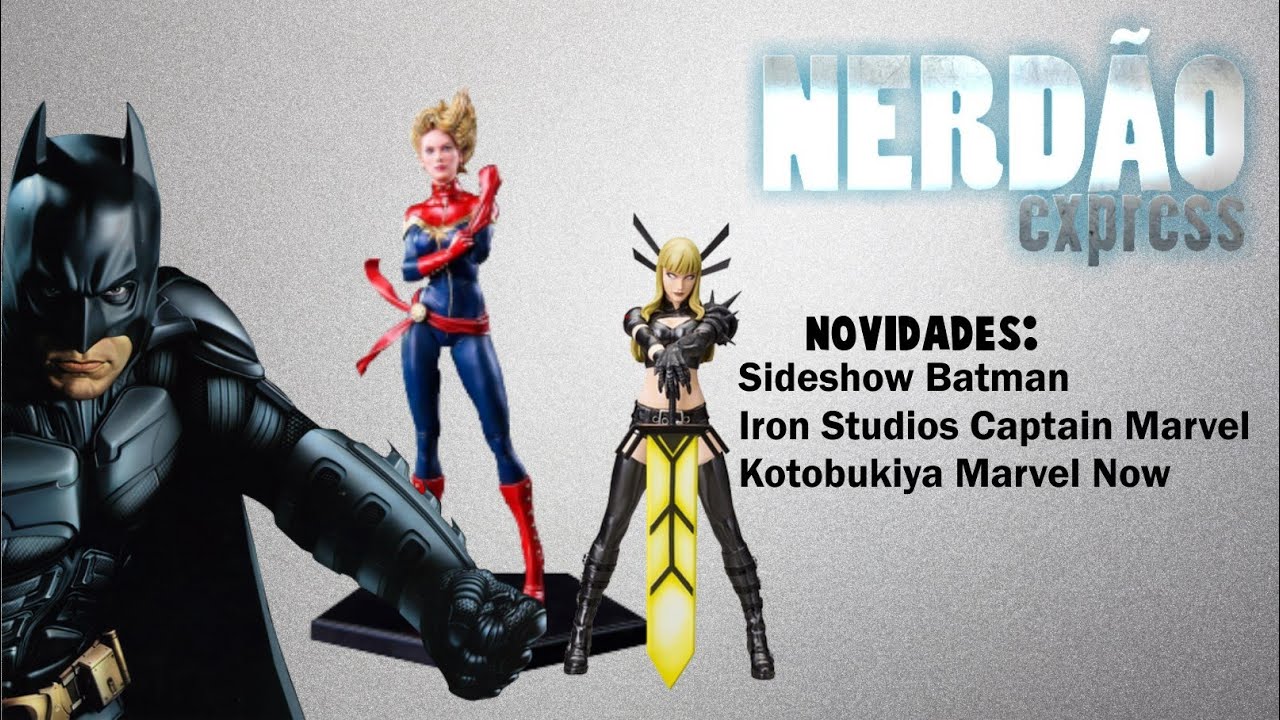 Iron Studios Marvel, SideShow Batman e Kotobukiya Artfx 1/10 Marvel Now ...