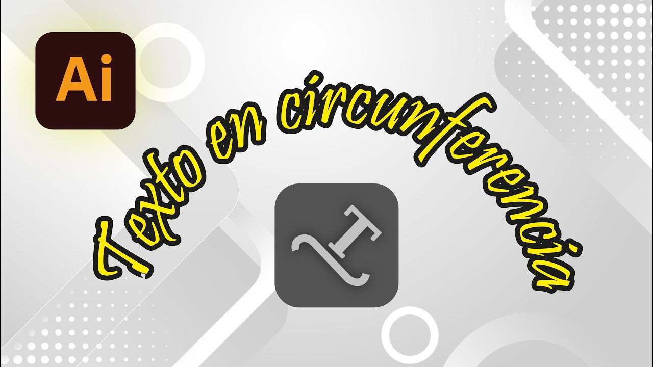 Texto en círculo | Texto circular | Texto en arco - YouTube